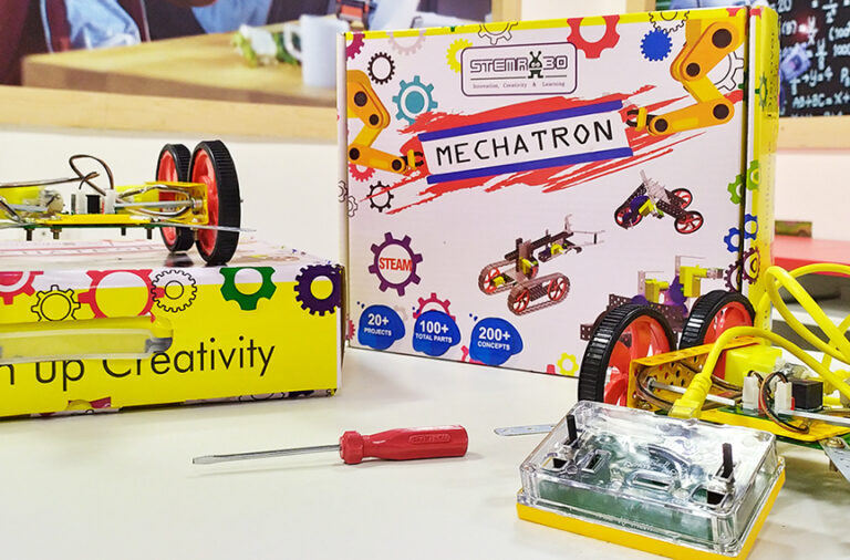 Mechanical Robotic Kit – Mechatron – STEMROBO LEARN